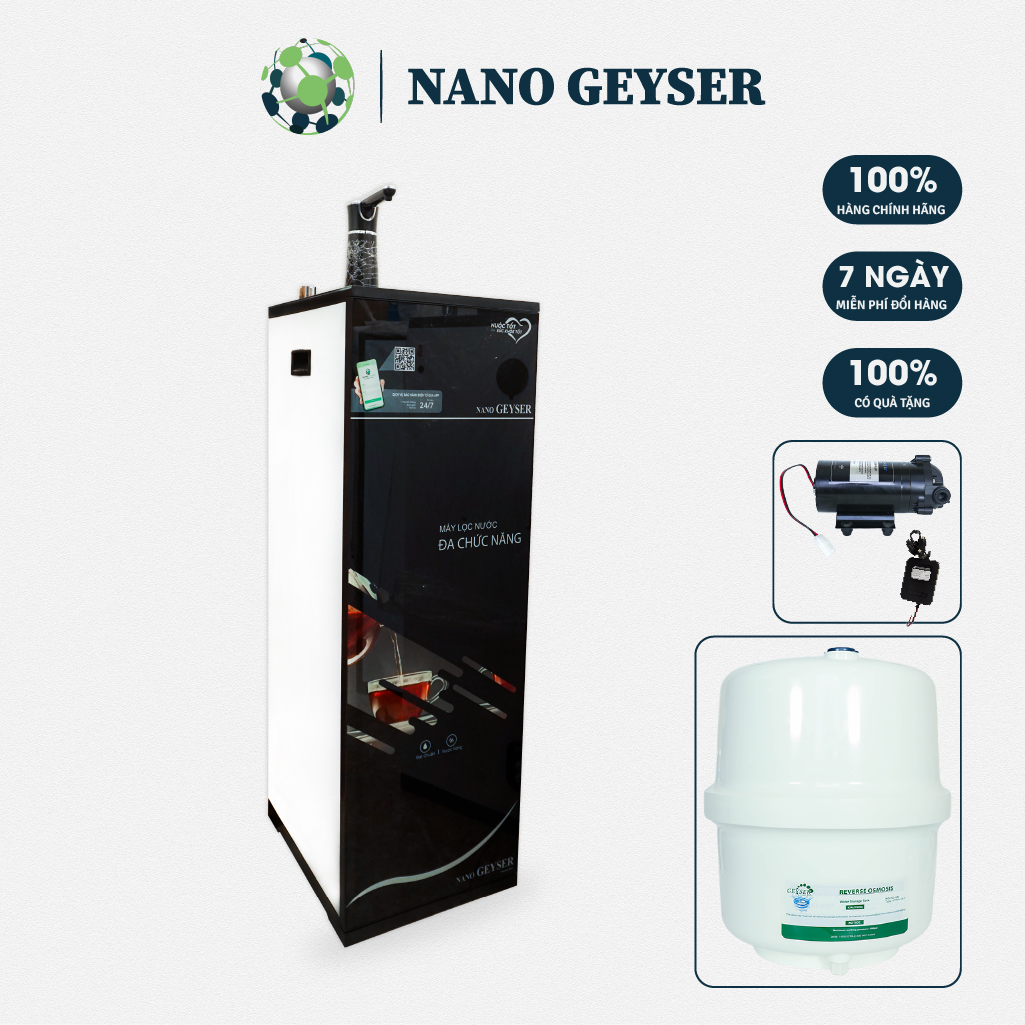 Máy lọc nước Nano Geyser GB20 hai chế độ nóng nguội - Miễn phí lắp đặt Hà Nội - Nano Geyser ...